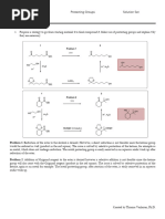 Protecting Groups | PDF | Amine | Organic Chemistry
