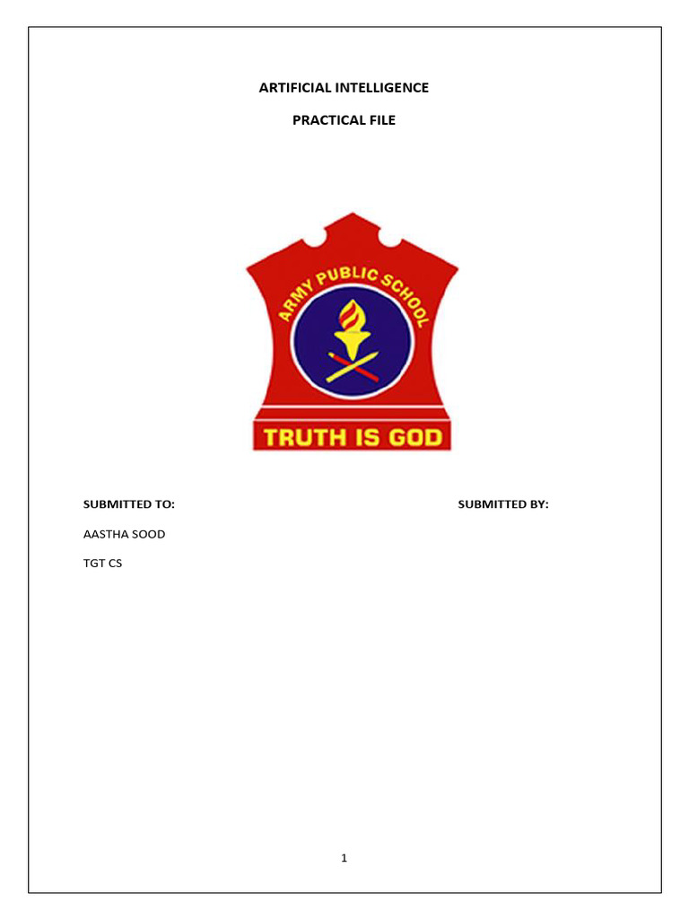 Ai Prac File | PDF | Computer Science | Computer Engineering