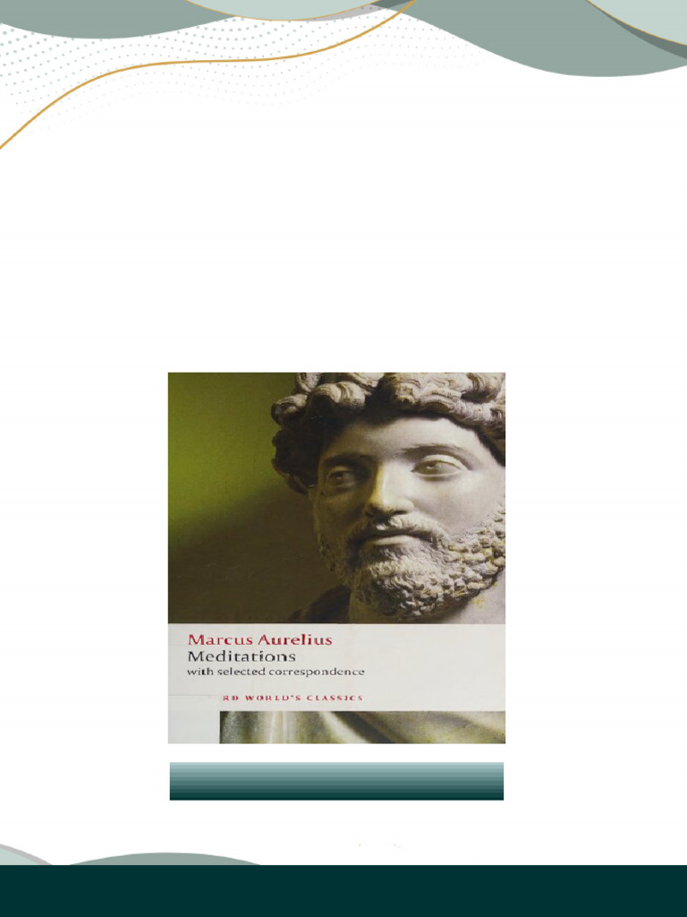 Meditations With Selected Correspondence 1st Edition Marcus Aurelius ...