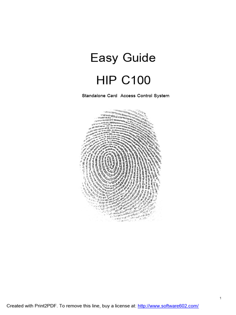 Easy Guide C100 New | PDF