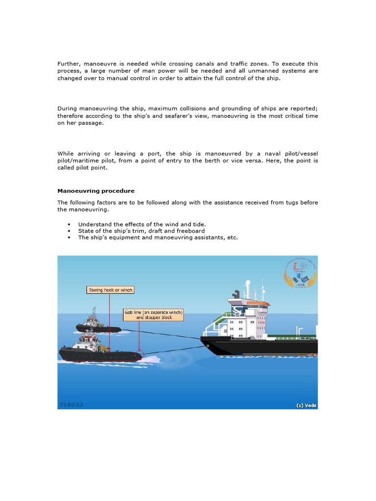 Ship Handling Elearning | PDF | Shipping | Watercraft