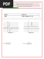 Limit Statements for Rational Functions | PDF | Applied Mathematics ...