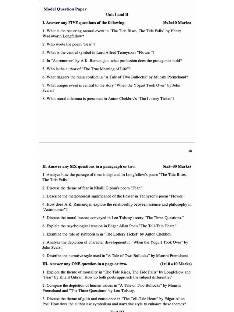 Question Paper 1 Sem BSC BCA | PDF