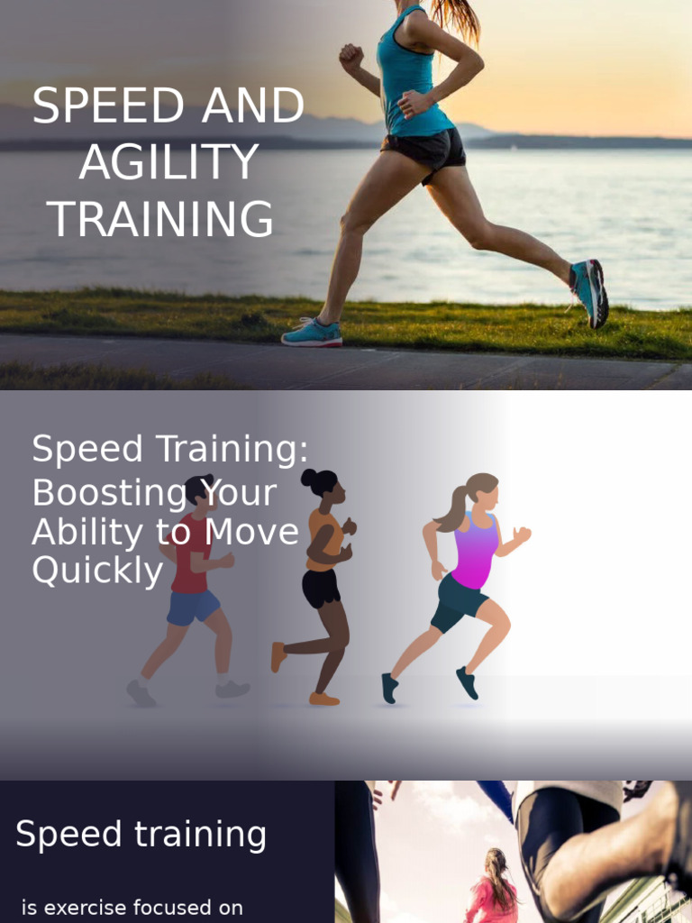 Speed and Agility Training Guide | PDF | Strength Training | Sports Science