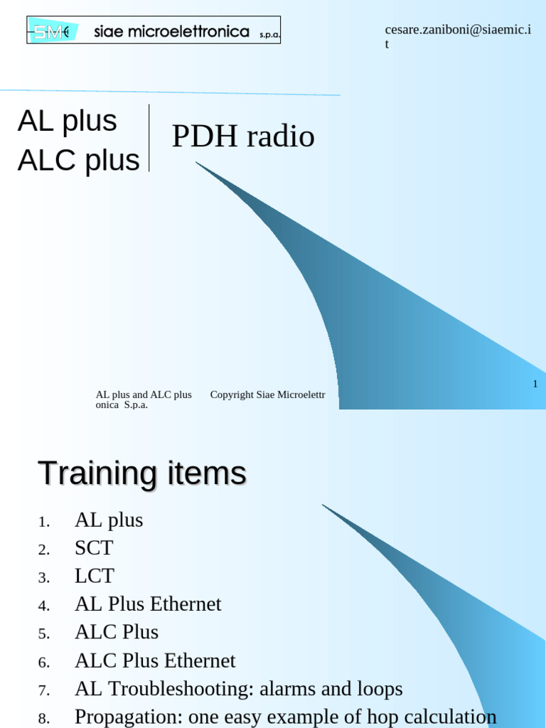 AL Plus and ALC Plus Overview Guide | PDF | Radio | Telecommunications