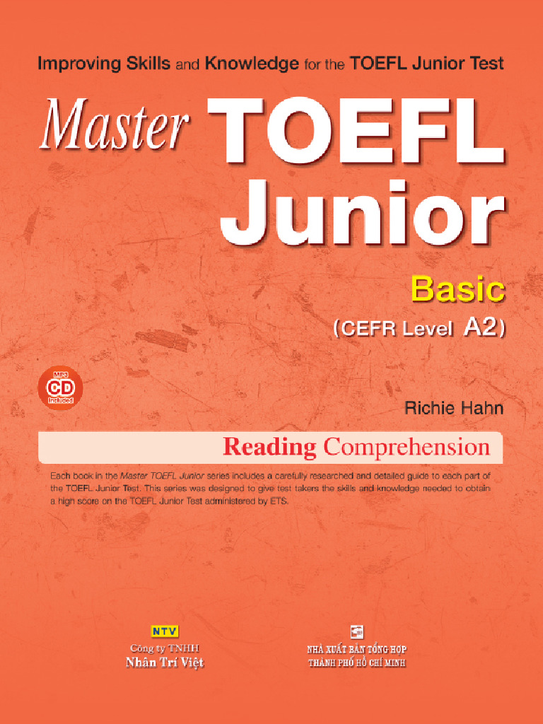 Master TOEFL Junior .Basic Reading | PDF