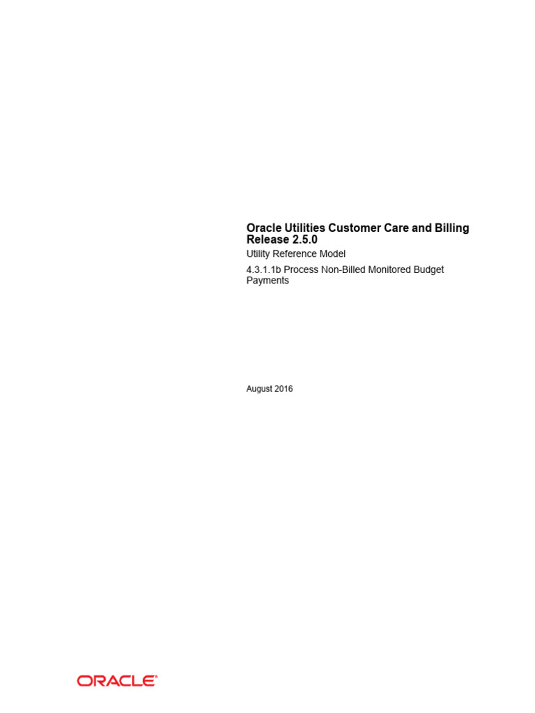 4.3.1.1b CCB.v2.5.Process Non-Billed Monitored Budget Payments | PDF ...
