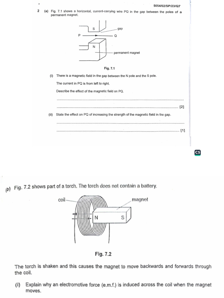 Electromagnetic Induction | PDF
