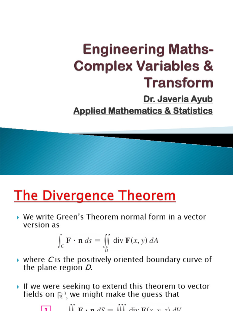 Green's Theorem and Gauss's Law Explained | PDF