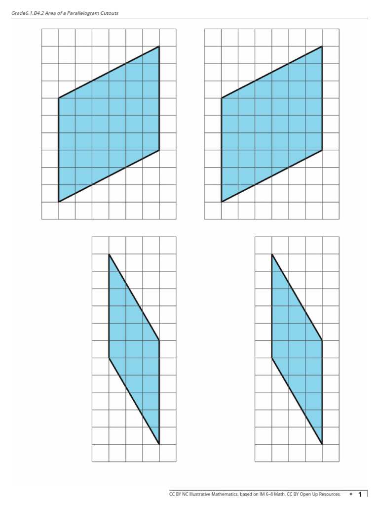 Grade6 1 4 Lesson Blackline Masters | PDF