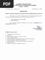 Exam Scheduler, IITK | PDF