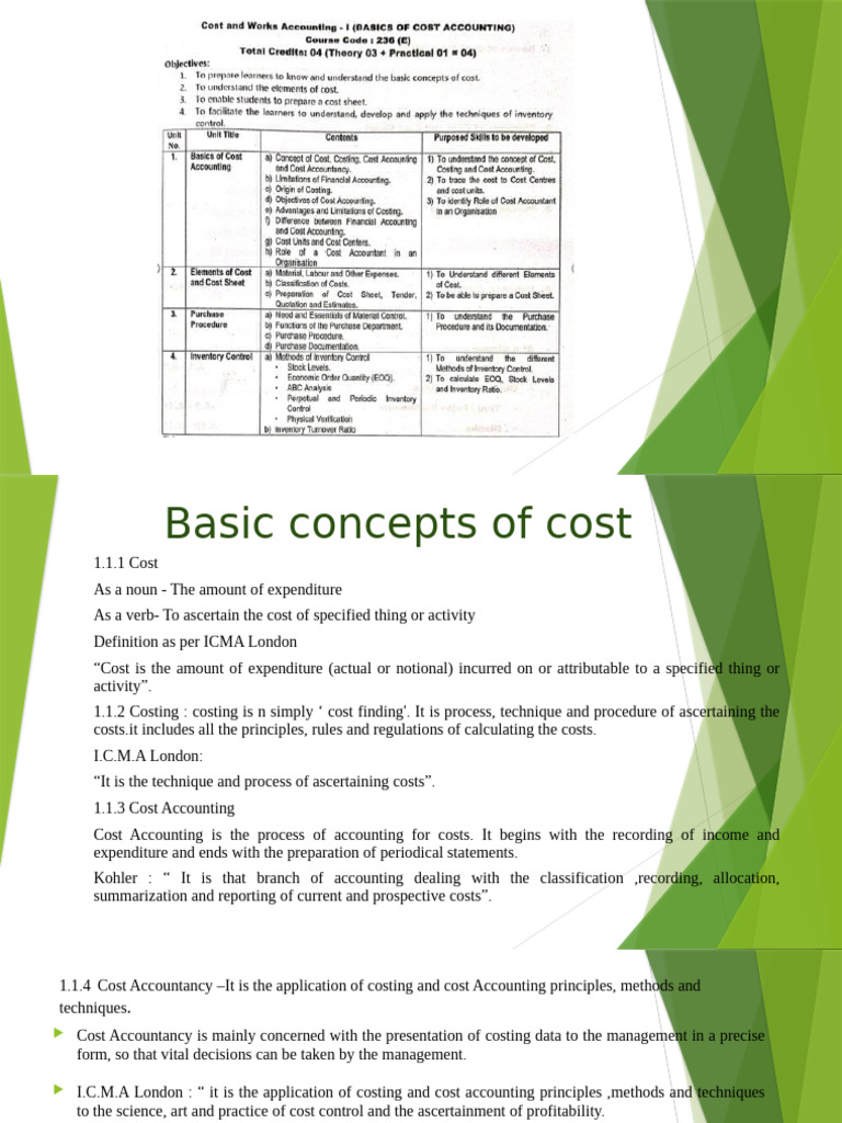 Cost Accounting Fundamentals Explained | PDF | Cost Accounting | Accounting
