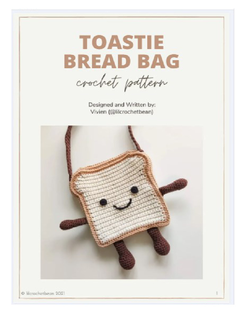 Toast Bread Crochet | PDF