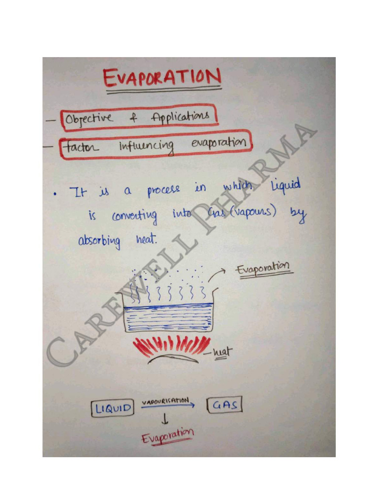 Evaporation Process Overview | PDF | Meteorology | Process Engineering