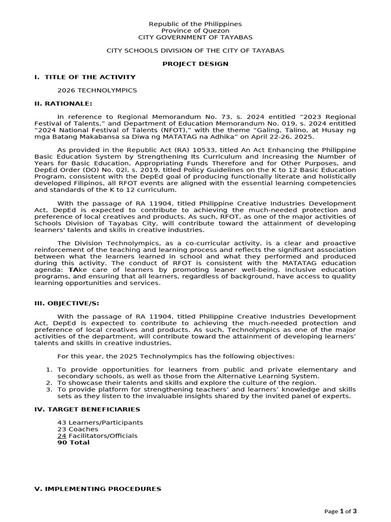 2026-Technolympics-Project-Design-v.4-LGU-template | PDF