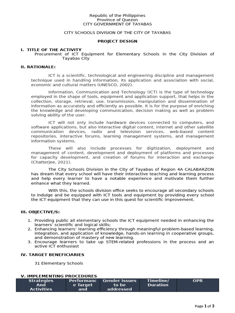 2026 - Procurement of ICT Equipment-Project-Design-v.4-LGU-template ...