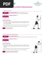 Heel Cord Stretching Guide | PDF | Foot | Human Anatomy