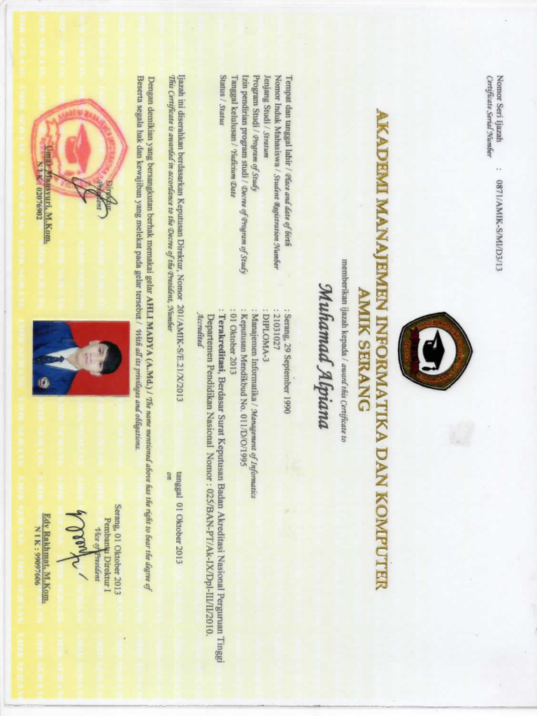 Ijazah 2 | PDF