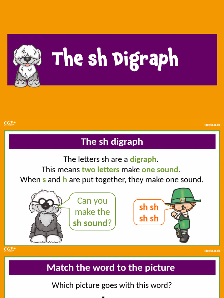 Understanding the "sh" Digraph | PDF