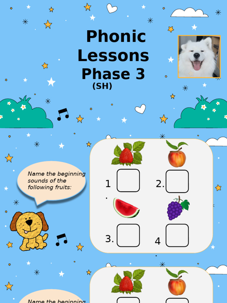 Phonics Phase 3 (SH) | PDF