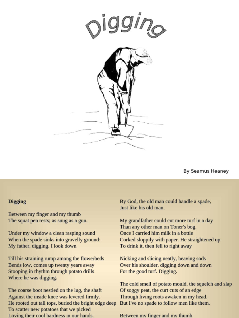 Heaney's "Digging": A Legacy of Labor | PDF