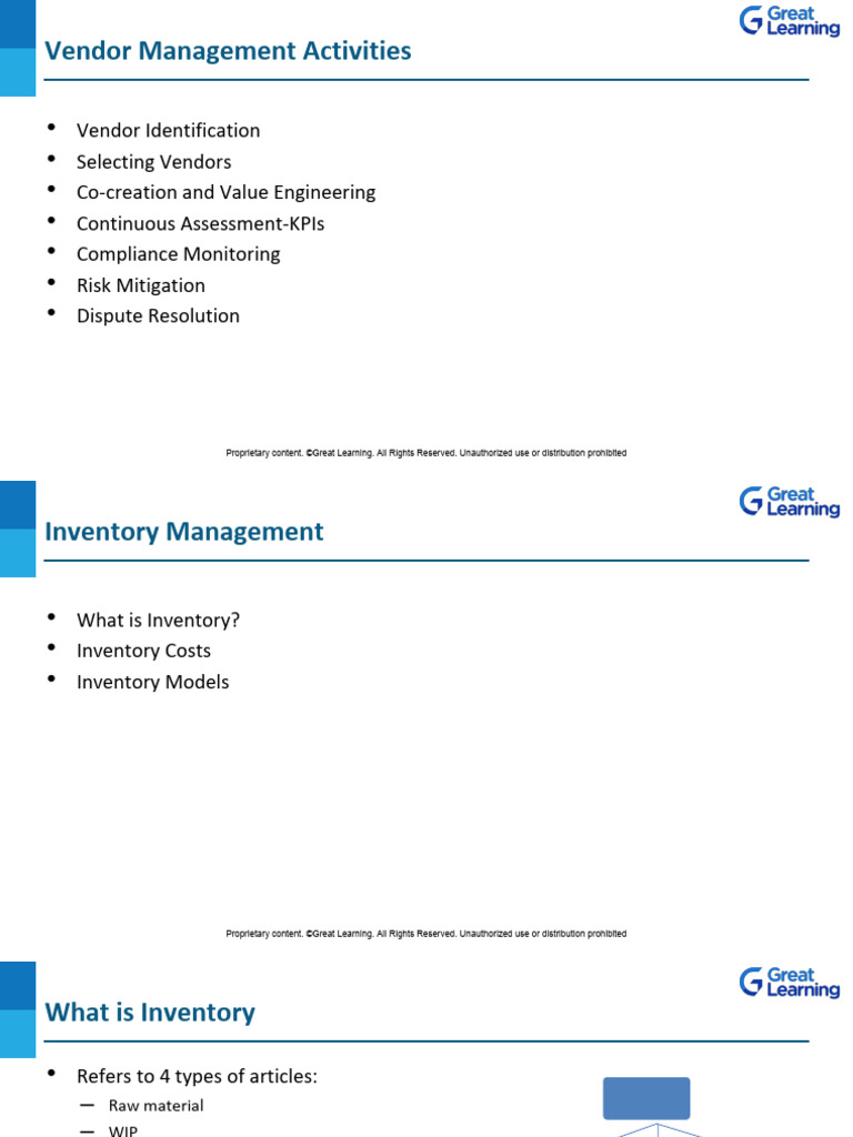 Inventory ManagementEmerging Technologies in SCM | PDF | Inventory ...