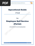 Employee Self Service (Ess) Application Process | PDF