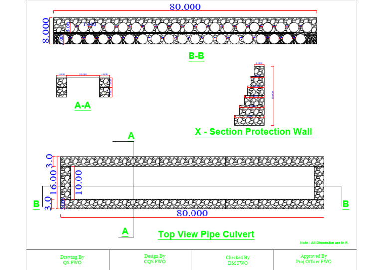 Pipe Culvert Plan-Model | PDF