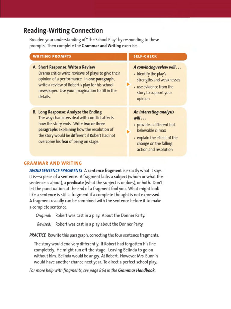 McDougal Littell Literature Grade 6 Student Textbook 2008 (Dragged ...