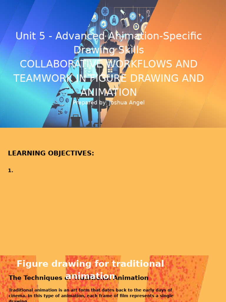 PresentationCollaborative Workflows and Teamwork in Figure Drawing and ...