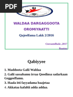 Danbii Ittiin Bulmaata | PDF