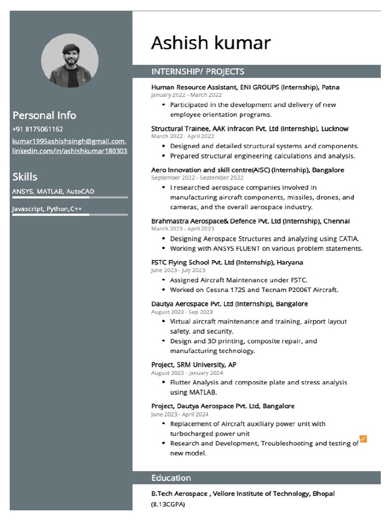Ashish Resume New | PDF