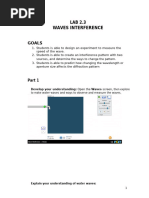 Waves Intro - Remote Lab | PDF | Wavelength | Waves