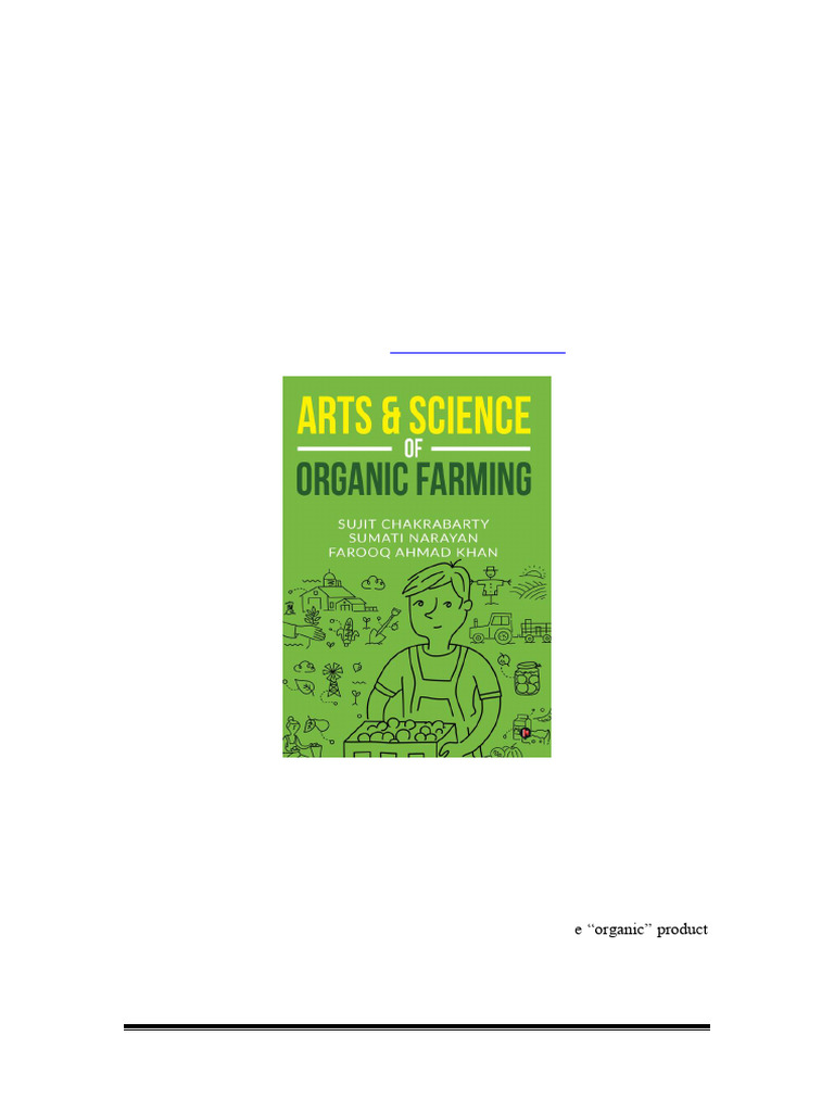Book Review: Arts & Science of Organic Farming | PDF | Agriculture ...