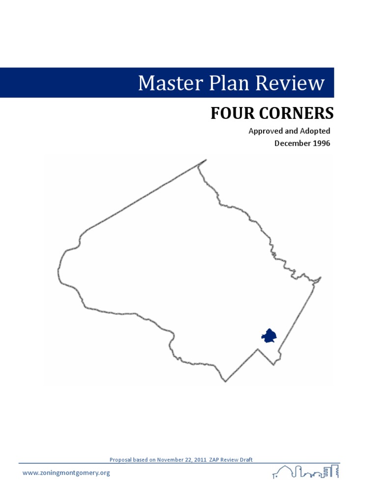 Master Plan Review: Four Corners | PDF | Urban Geography | Urban Planning