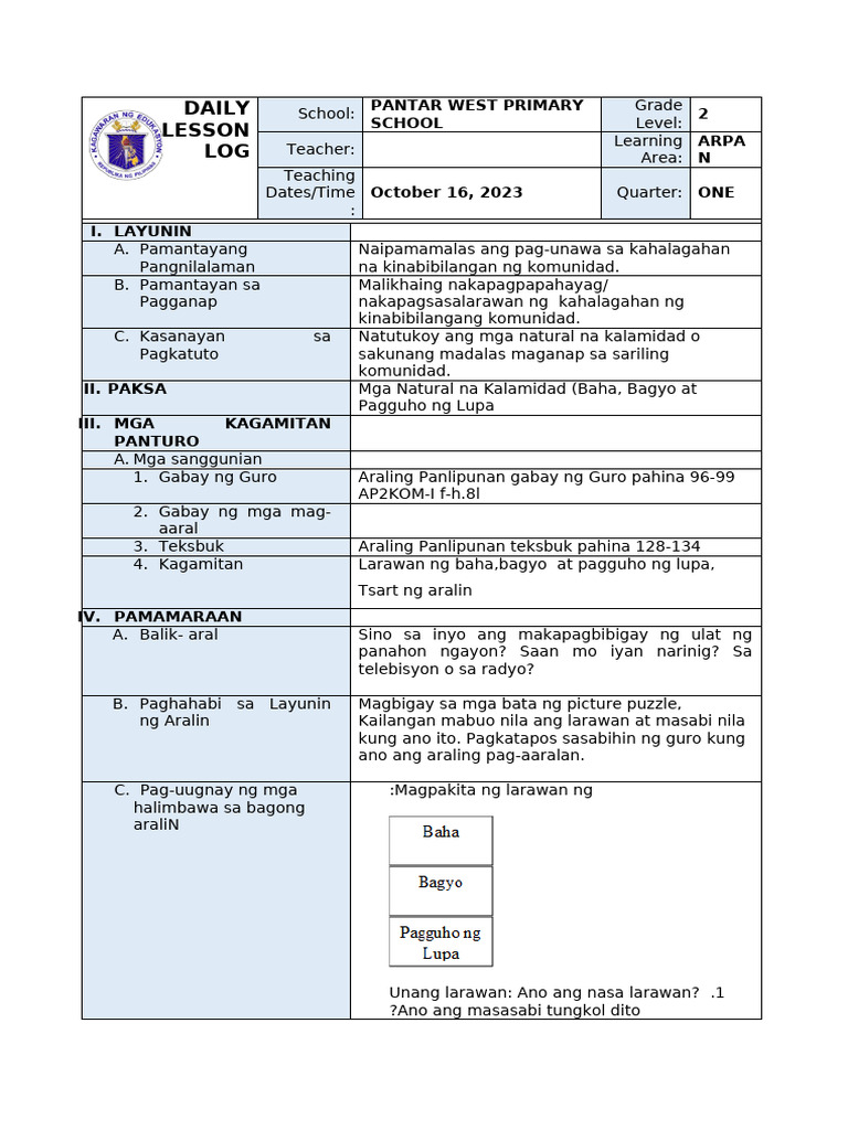 Detailed Lesson Plan English Pronoun | PDF