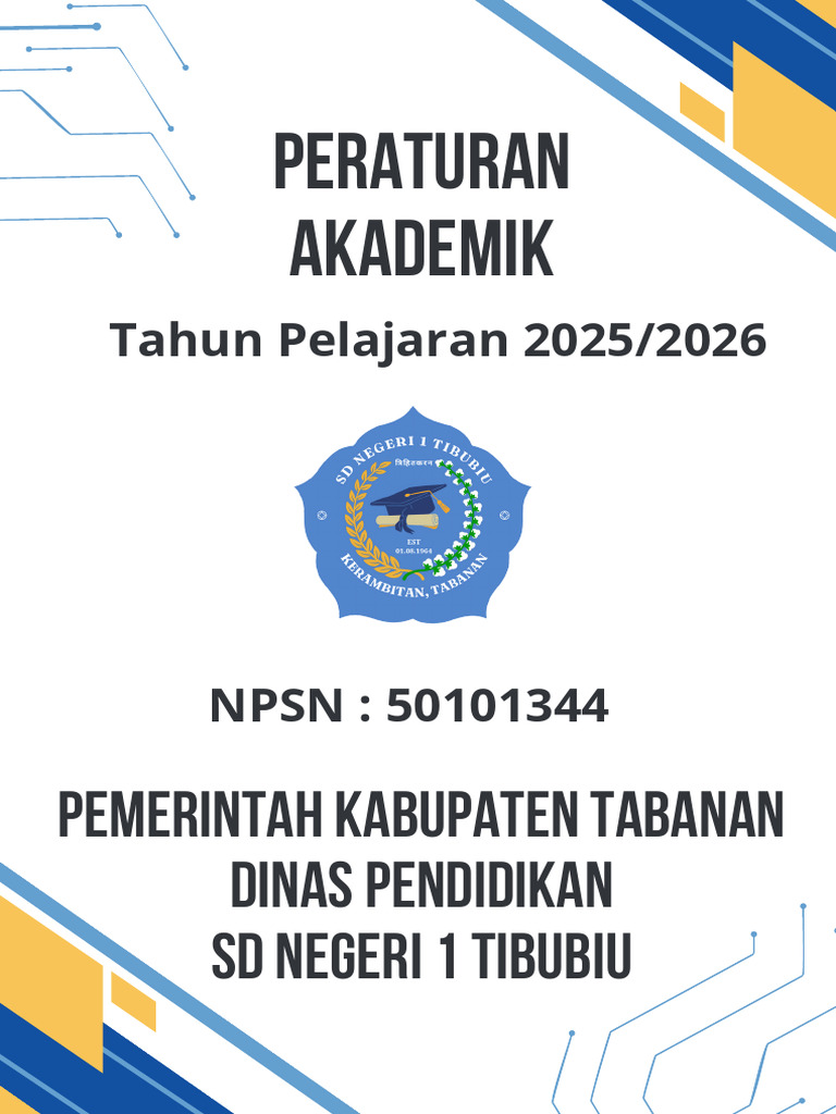 Biru Kuning Modern Sampul Modul Ajar Dokumen A4 | PDF