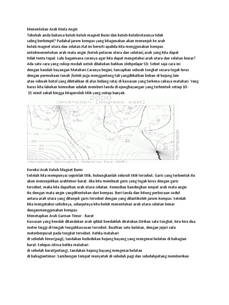 Utara Benar & Magnetik | PDF
