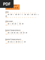 Piano Fingering Chart | PDF | Minor Scale | Scale (Music)