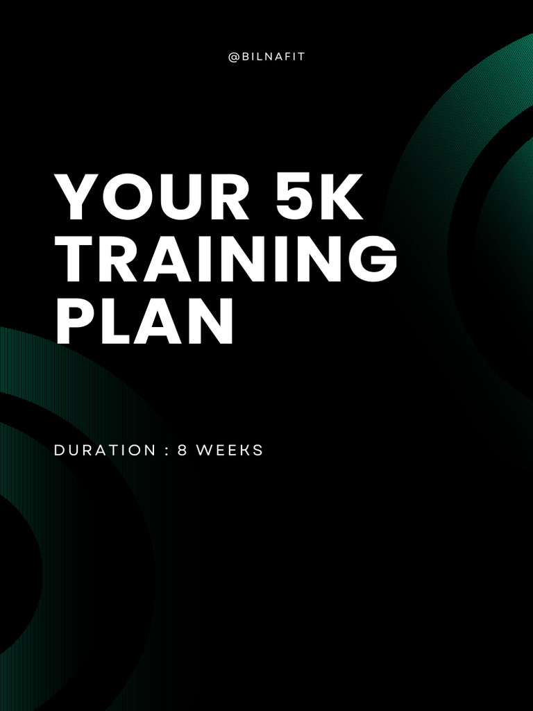 8-Week 5K Training Plan Guide | PDF | Endurance | Running