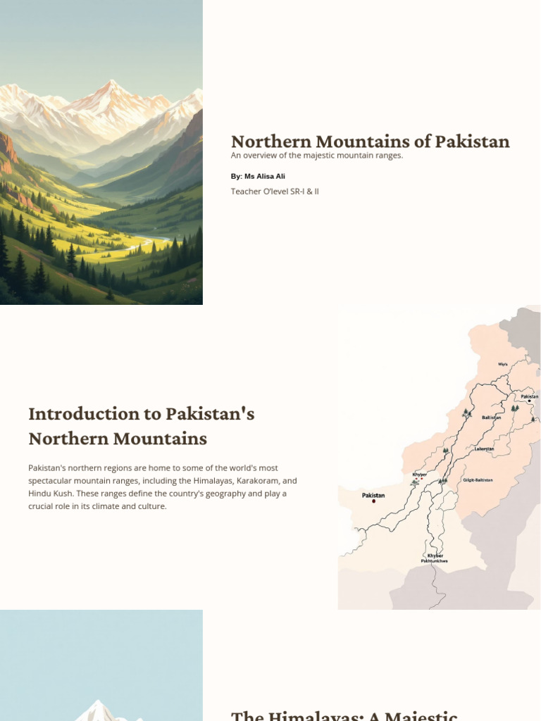 Northern Mountains of Pakistan PDF | PDF | Mountains | Himalayas