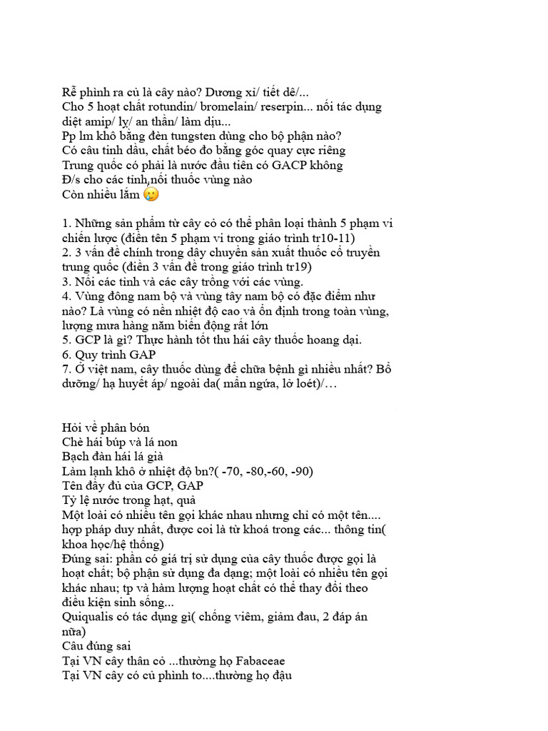 Tổng Hợp TNCT | PDF
