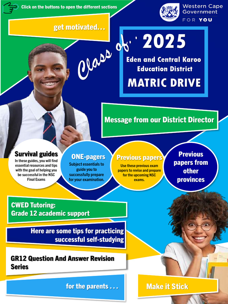 Matric Drive: NSC Exam Success Tips | PDF