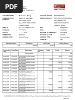 SOA Email Template | PDF