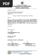 ARAL RFS Field Visit Monitoring Report Sample | PDF | Learning