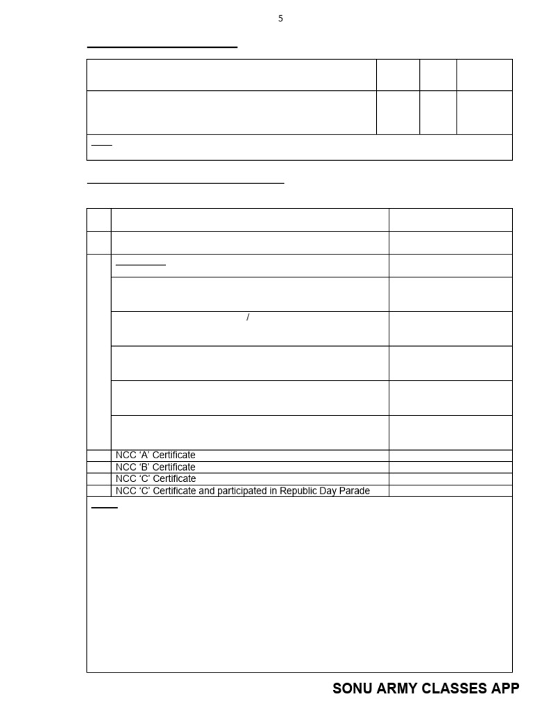 Army Documents List & Format | PDF | Affidavit