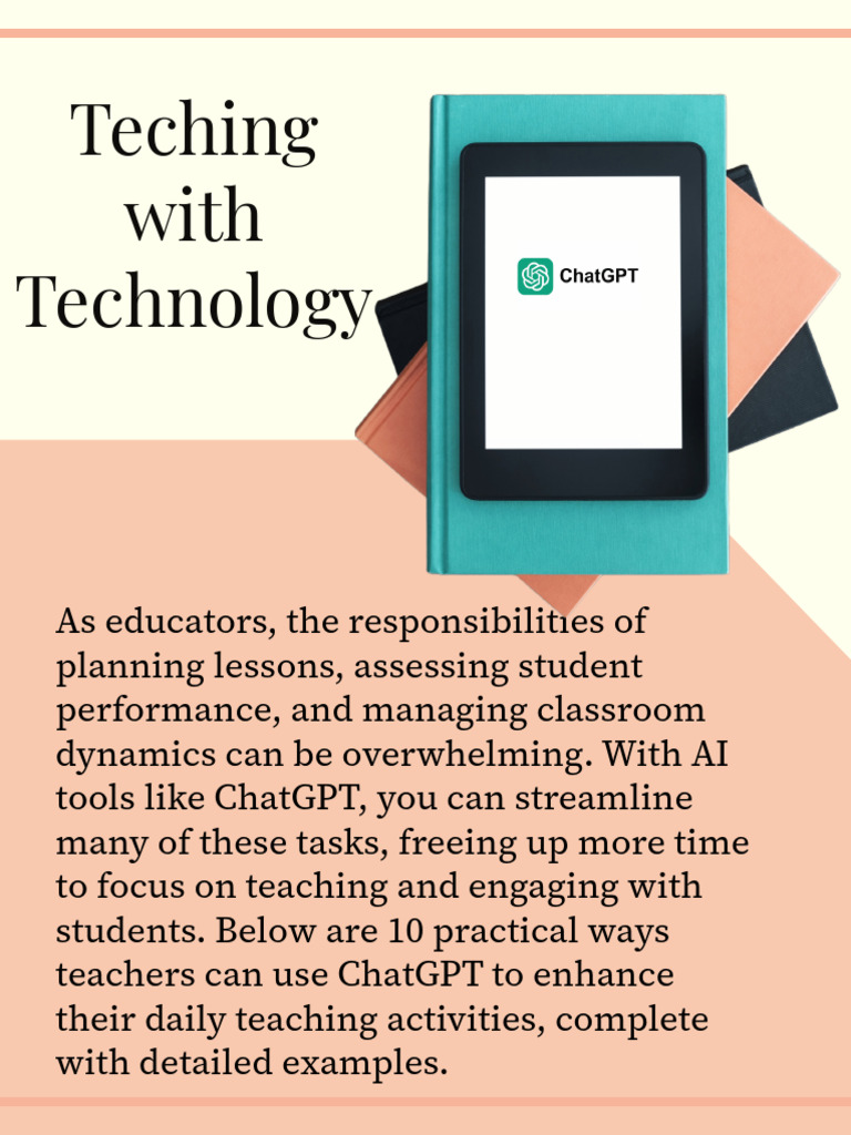 Enhancing Teaching with ChatGPT | PDF | Teachers | Mathematics