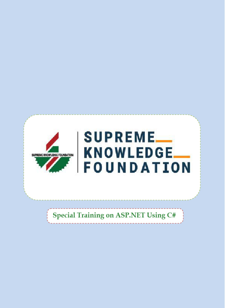 ASP.NET C# Training Course Overview | PDF
