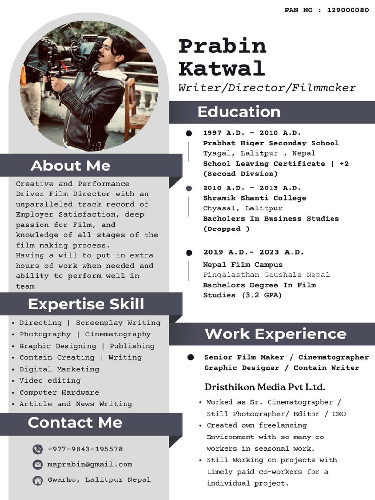 2025 Prabin CV | PDF