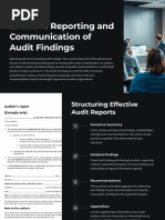 Executive Audit Report | PDF | Internal Audit | Audit